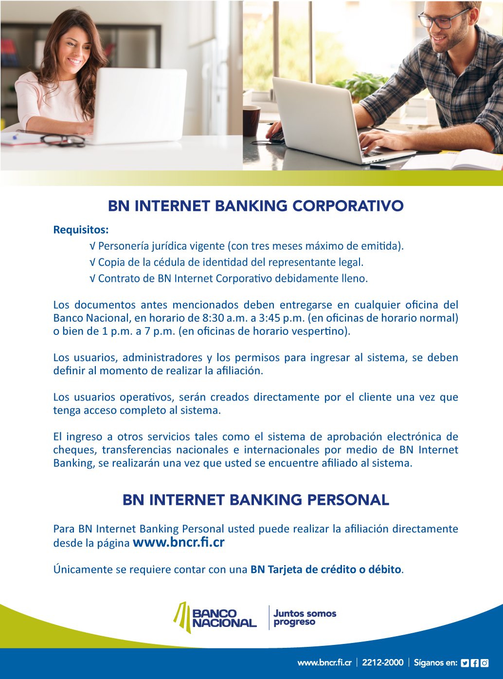 Inicio - Requisitos de servicios