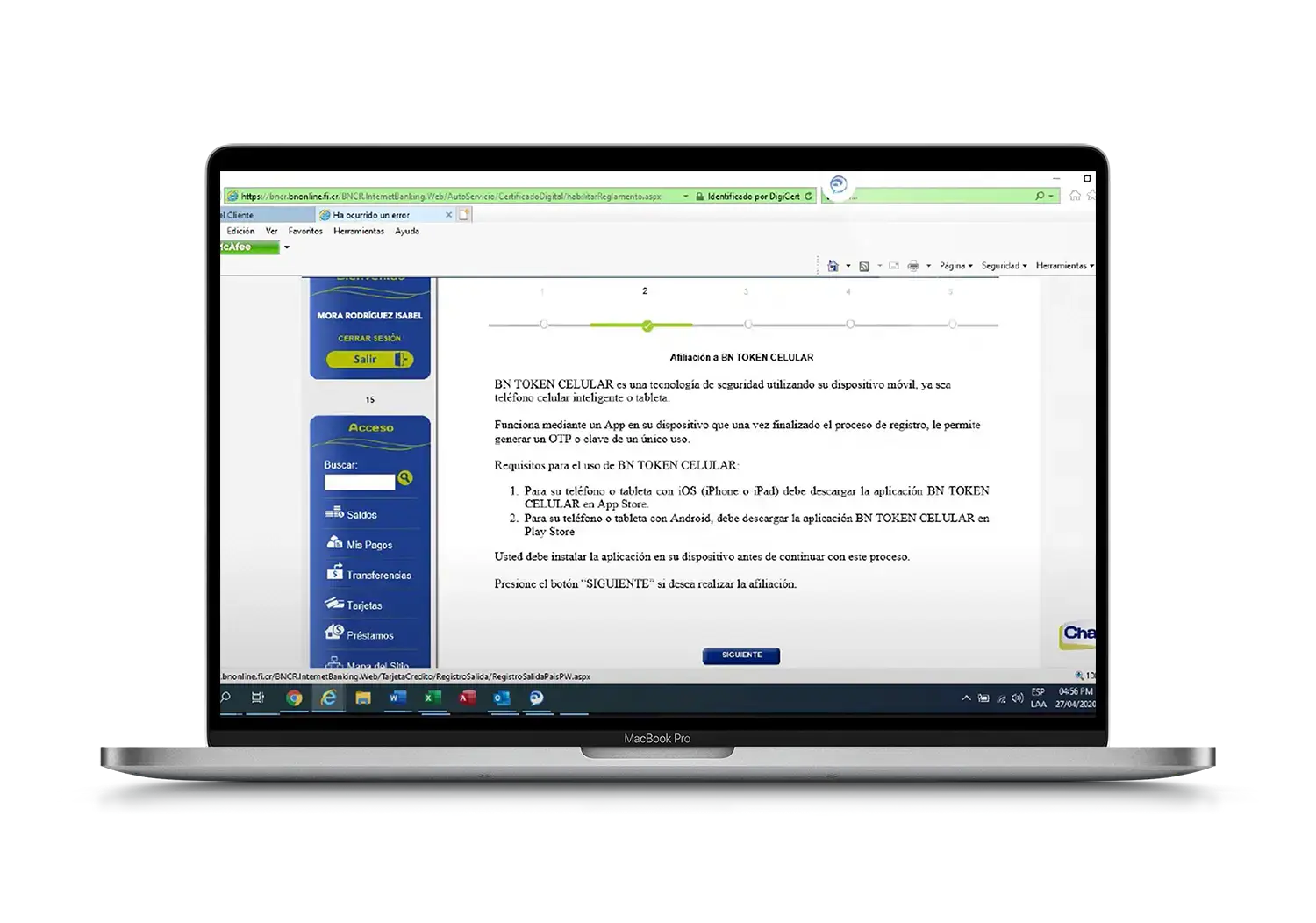 Tutoriales - Afiliación a Token Celular