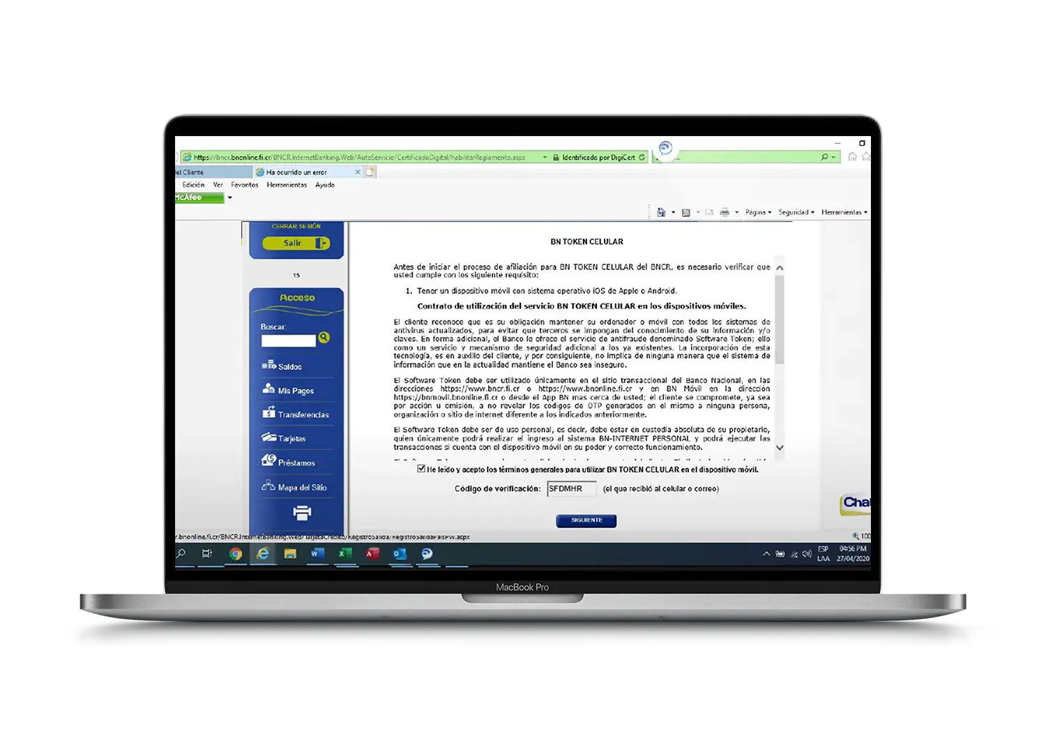 Tutoriales - Afiliación a Token Celular