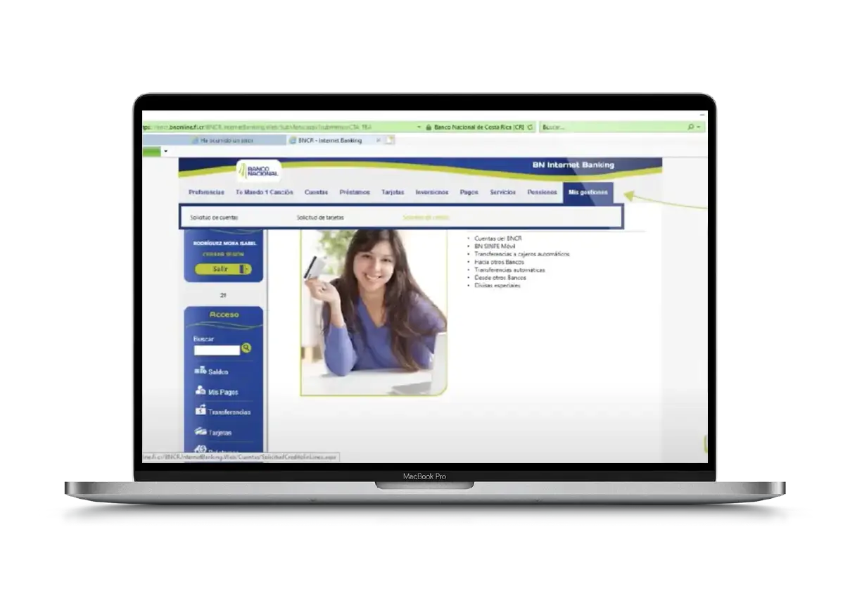 Tutoriales - Solicitar BN Crédito en línea